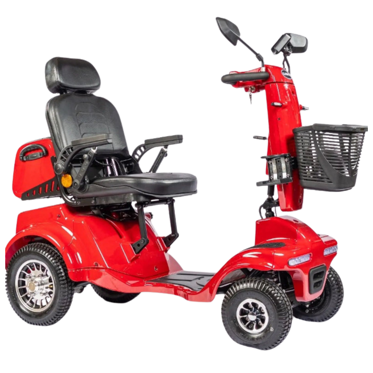 Gladiator 4 Wheel Heavy Duty Portable Mobility Scooter w/ Suspension ...