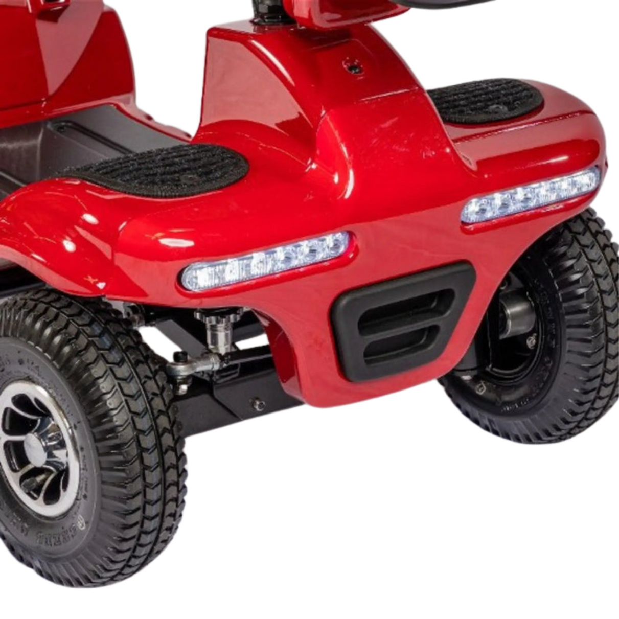 Gladiator 4 Wheel Heavy Duty Portable Mobility Scooter w/ Suspension ...