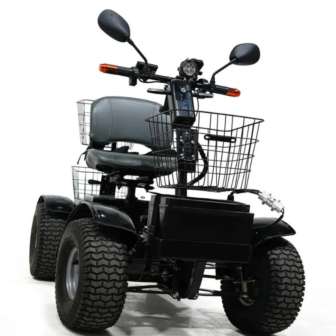 Green Transporter Cheeta Ninja All-Terrain Mobility Scooter — Mobility ...