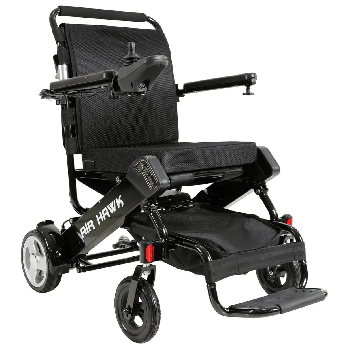 Air Hawk Foldable Electric Wheelchair | 264 lb Capacity | 26 Mile Rang ...