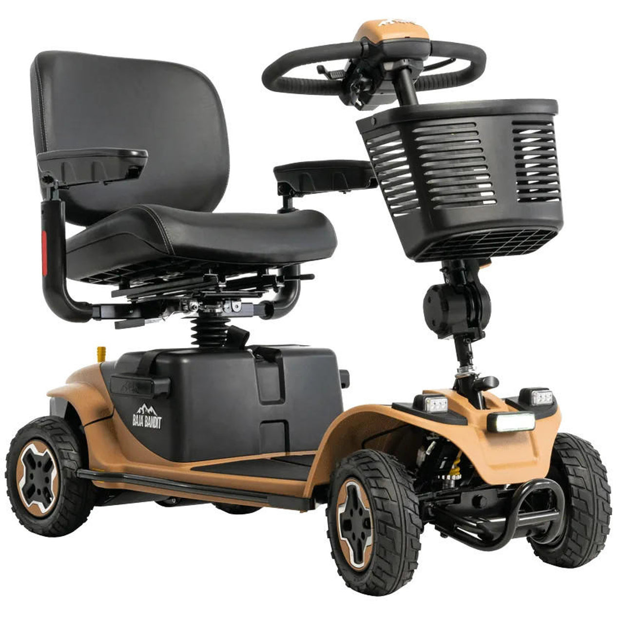 Pride Baja Bandit 4-Wheel Off-Road Heavy Duty Mobility Scooter ...